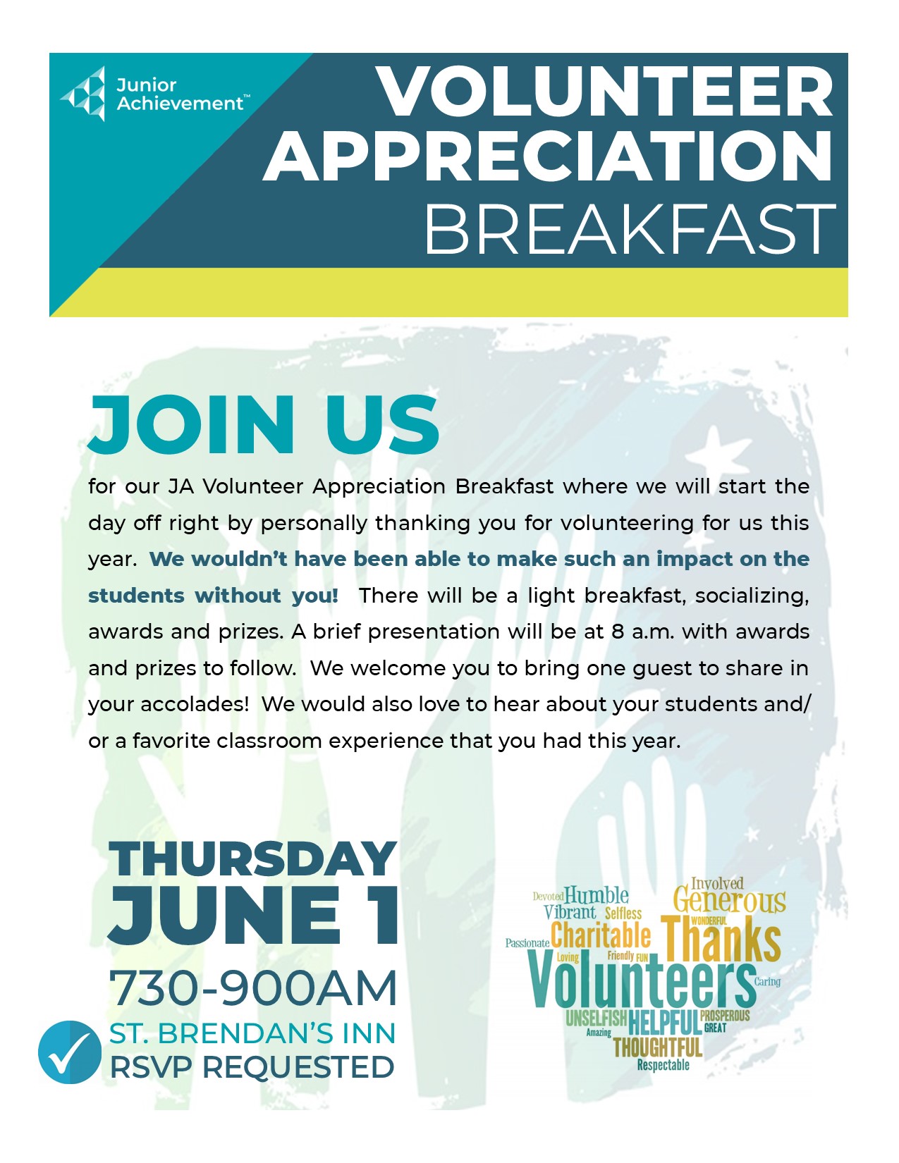 JA Volunteer Appreciation Breakfast | Greater Green Bay Area